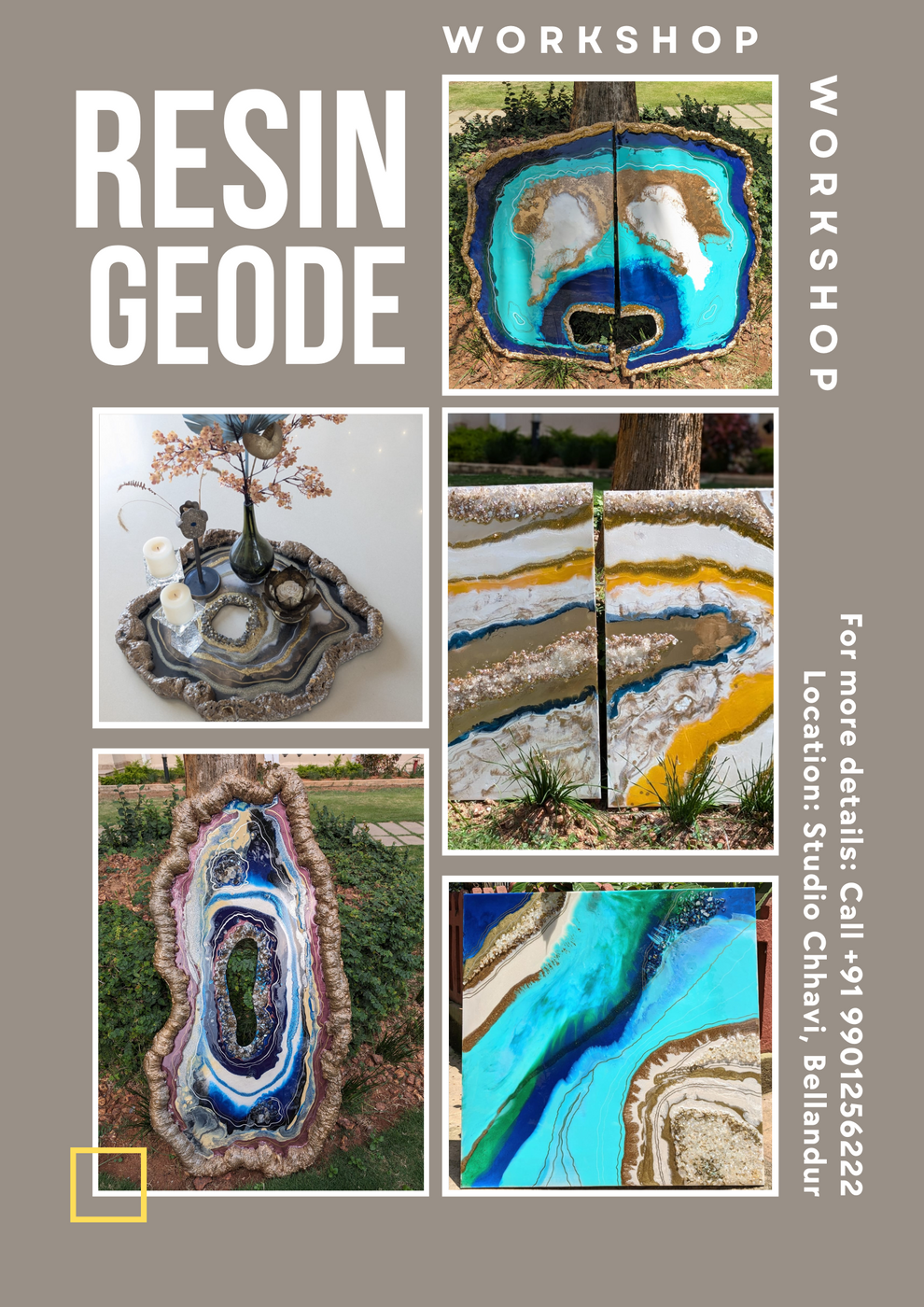 Geode Workshop – StudioChhavi
